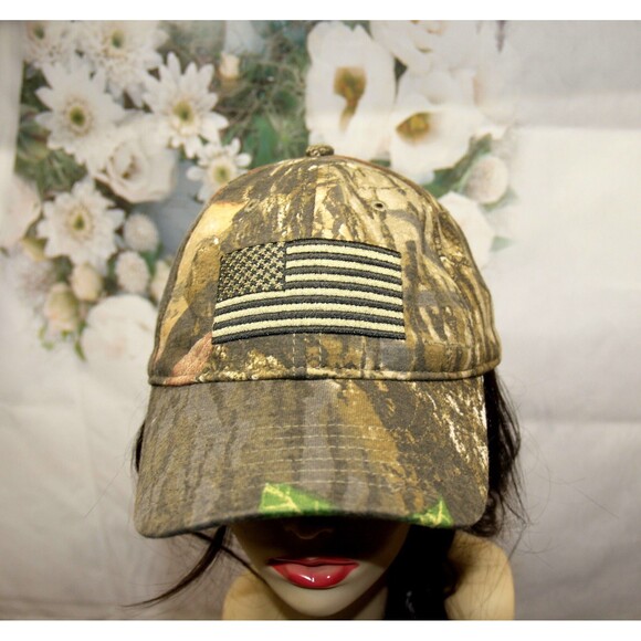 outdoor cap Company | Accessories | Mossy Oak Outdoor Cap American Flag ...